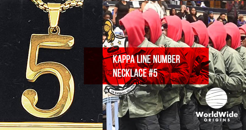 Exploring the Significance of the Kappa Line Number Necklace #5 in ...