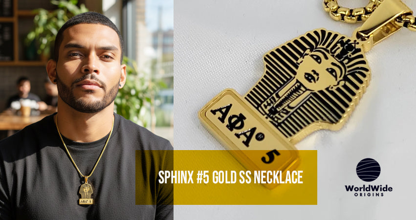 Greek Paraphernalia and Black Greek Jewelry: Discover the Sphinx #5 Go ...