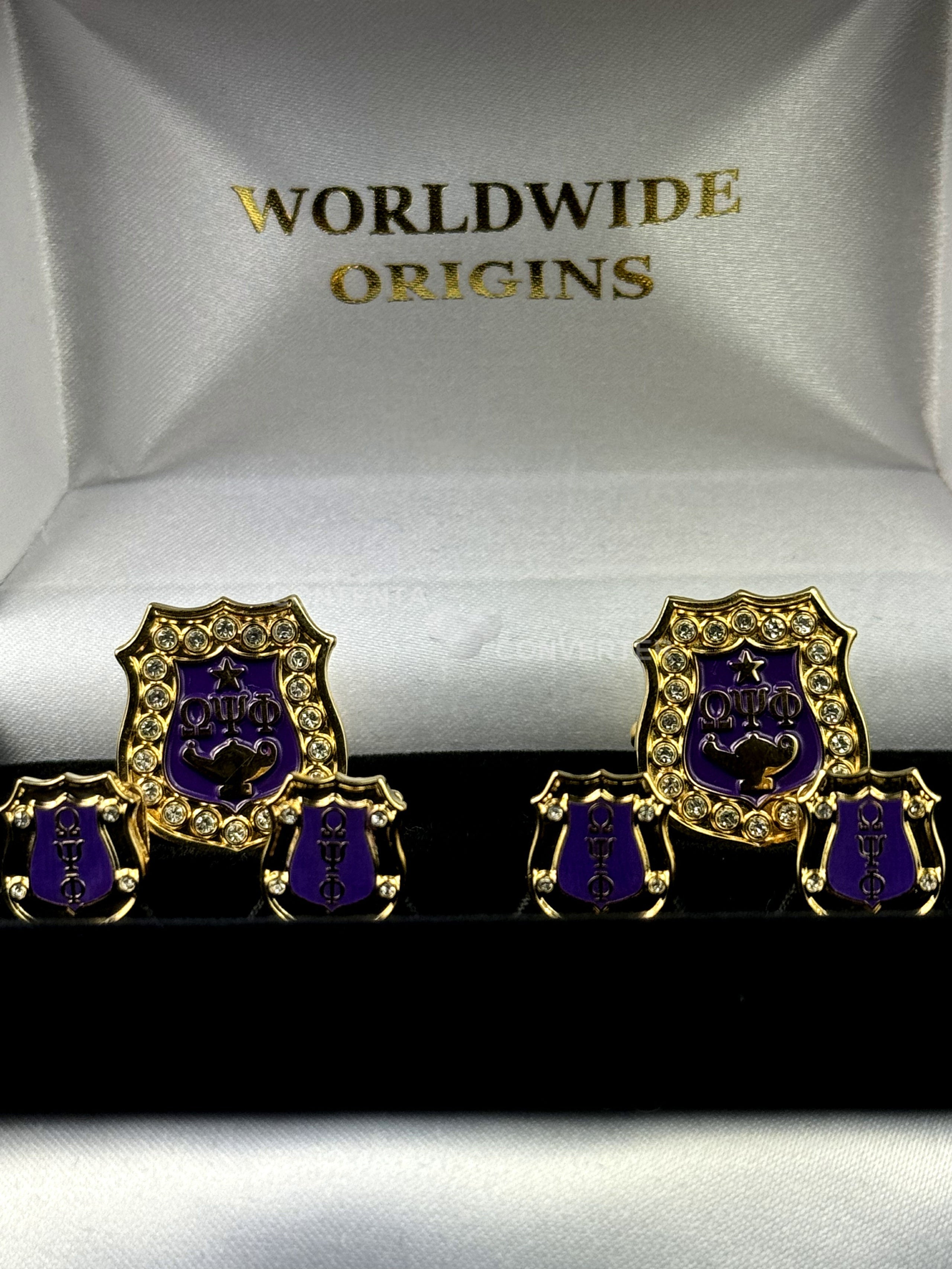 Omega Purple Stone Formal Set – Worldwide Origins