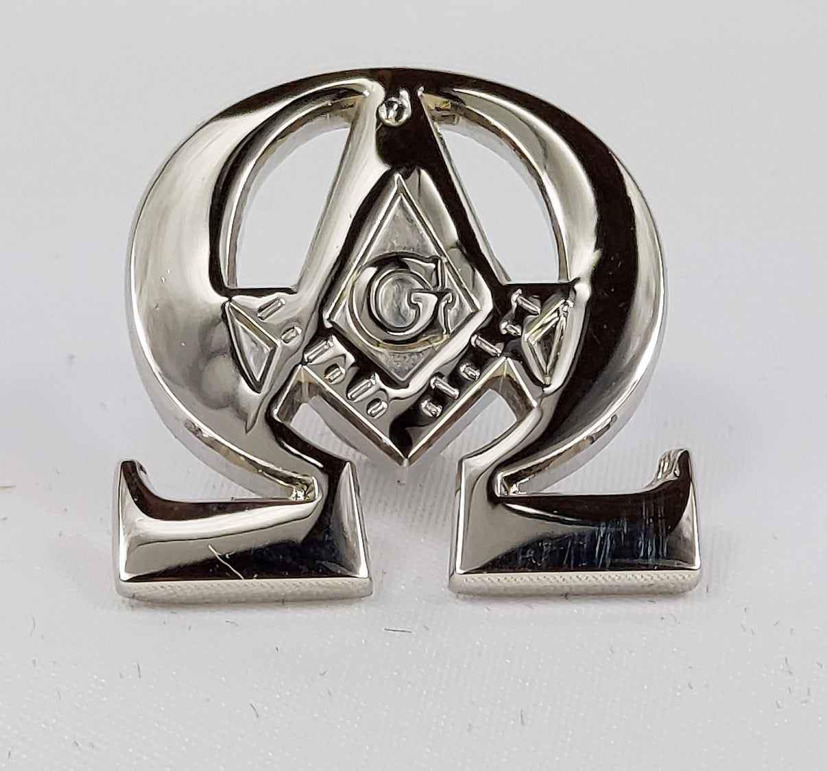 Omega Masonic Silver Lapel Pin – Worldwide Origins